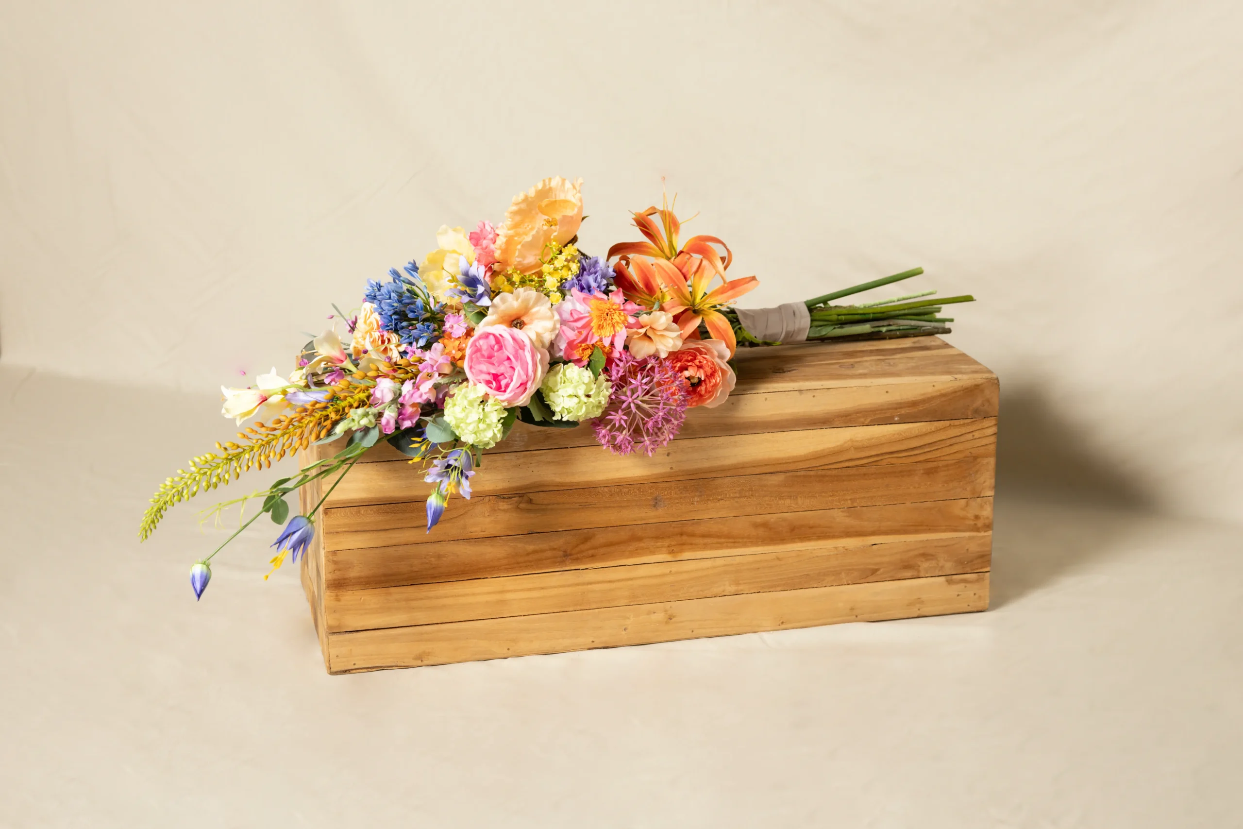 Maak van je zijden Rouwboeket een blijvende herinnering!